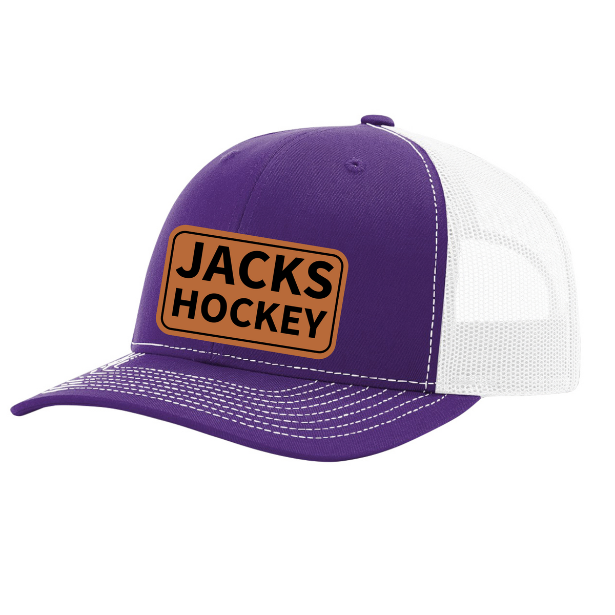 Jacks Hockey Leather Patch Hat – Frozen Mosquito Apparel